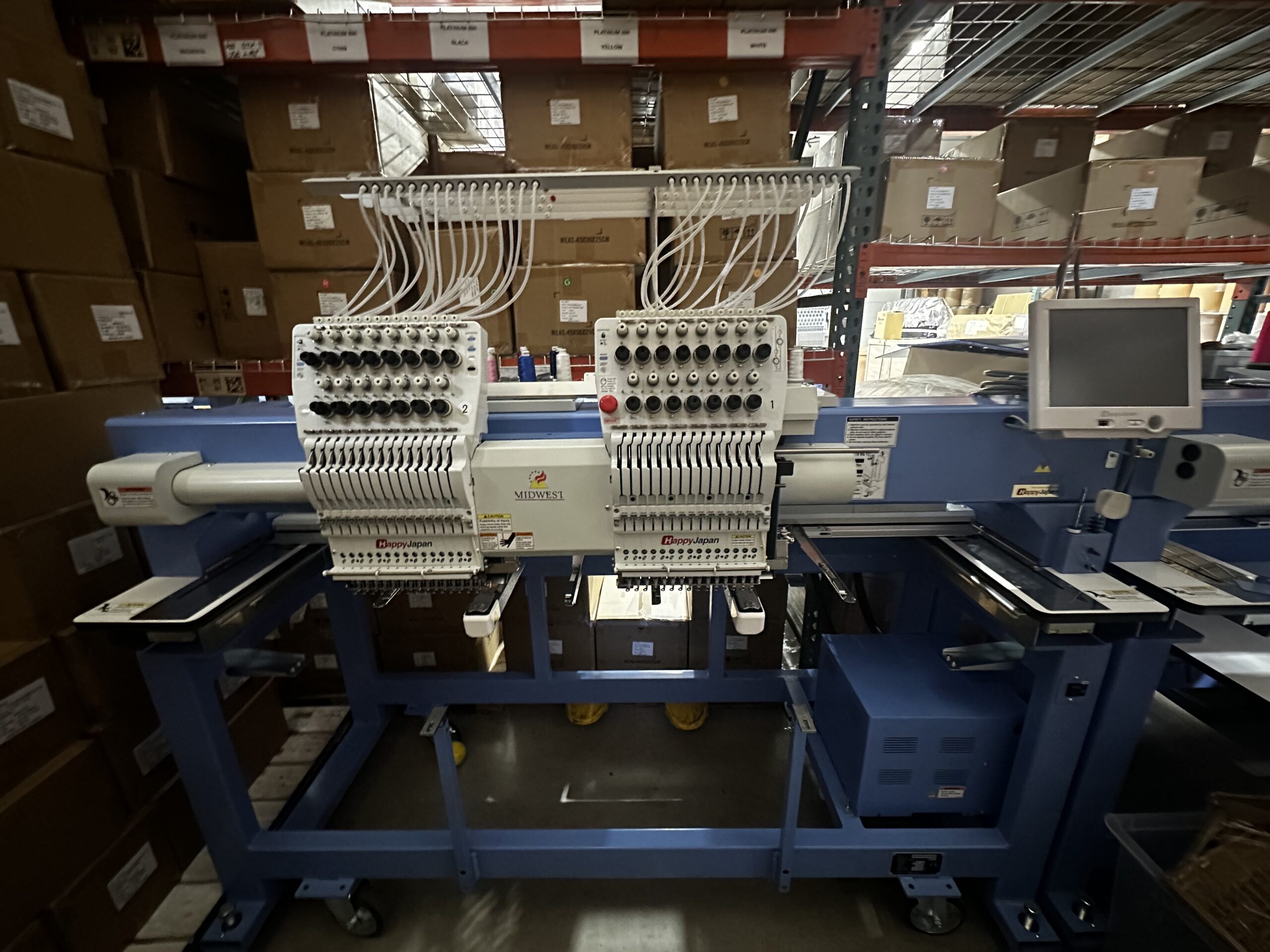HCR3 1502 HappyJapan 2nd Hand Embroidery Machine - Industrial ...